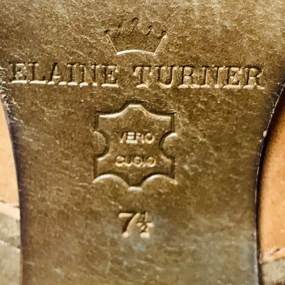 Elaine Turner | Shoes | Elaine Turner Leather Suede Boots | Poshmark